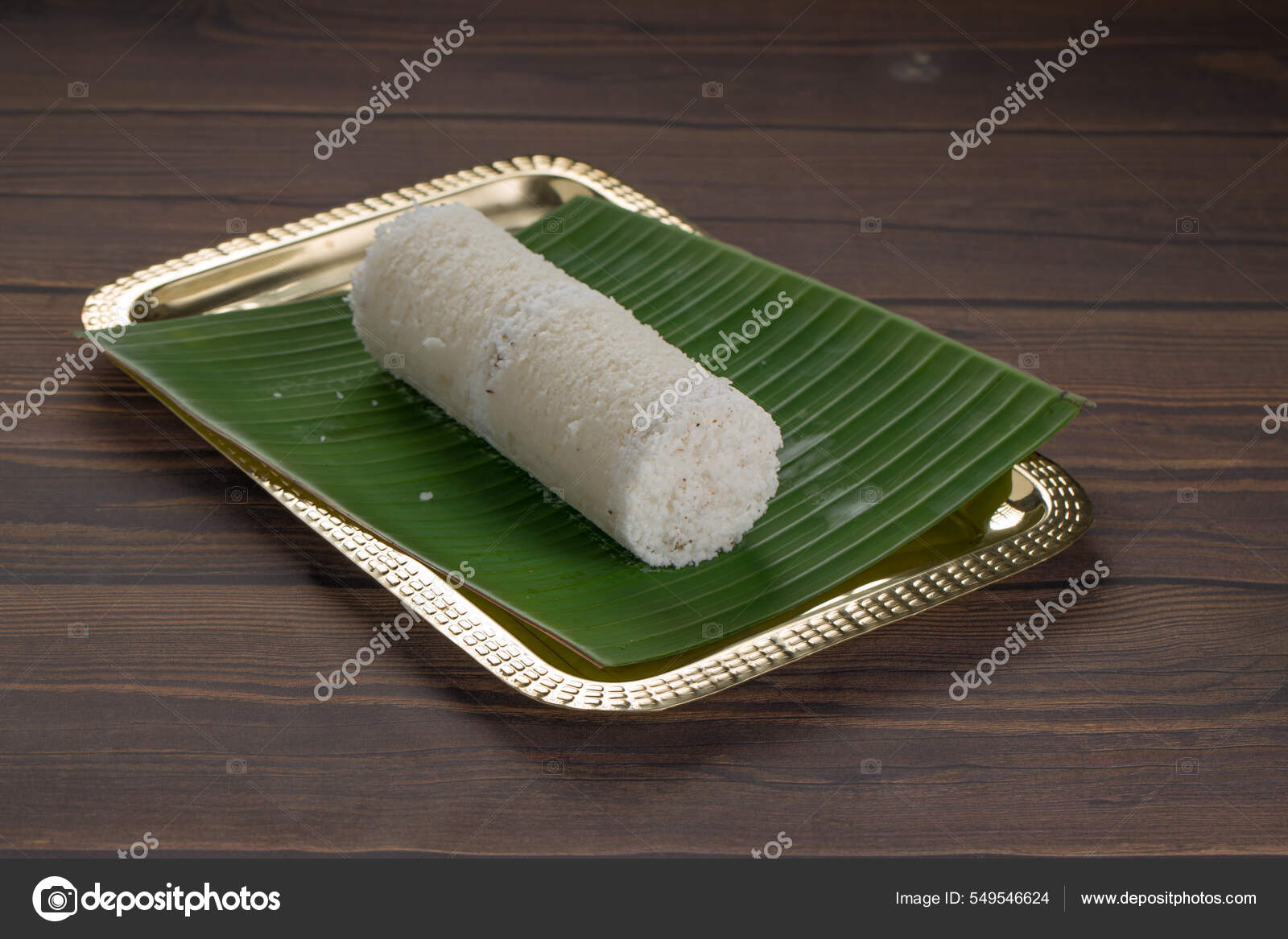 Puttu Raw Rice Puttu Arisi Maavu Puttu Kerala Special Breakfast — Stock ...