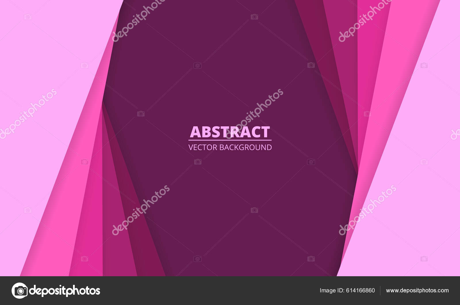 Diagonal Abstract Background Pink Colored Paper Cut Lines Elegant ...
