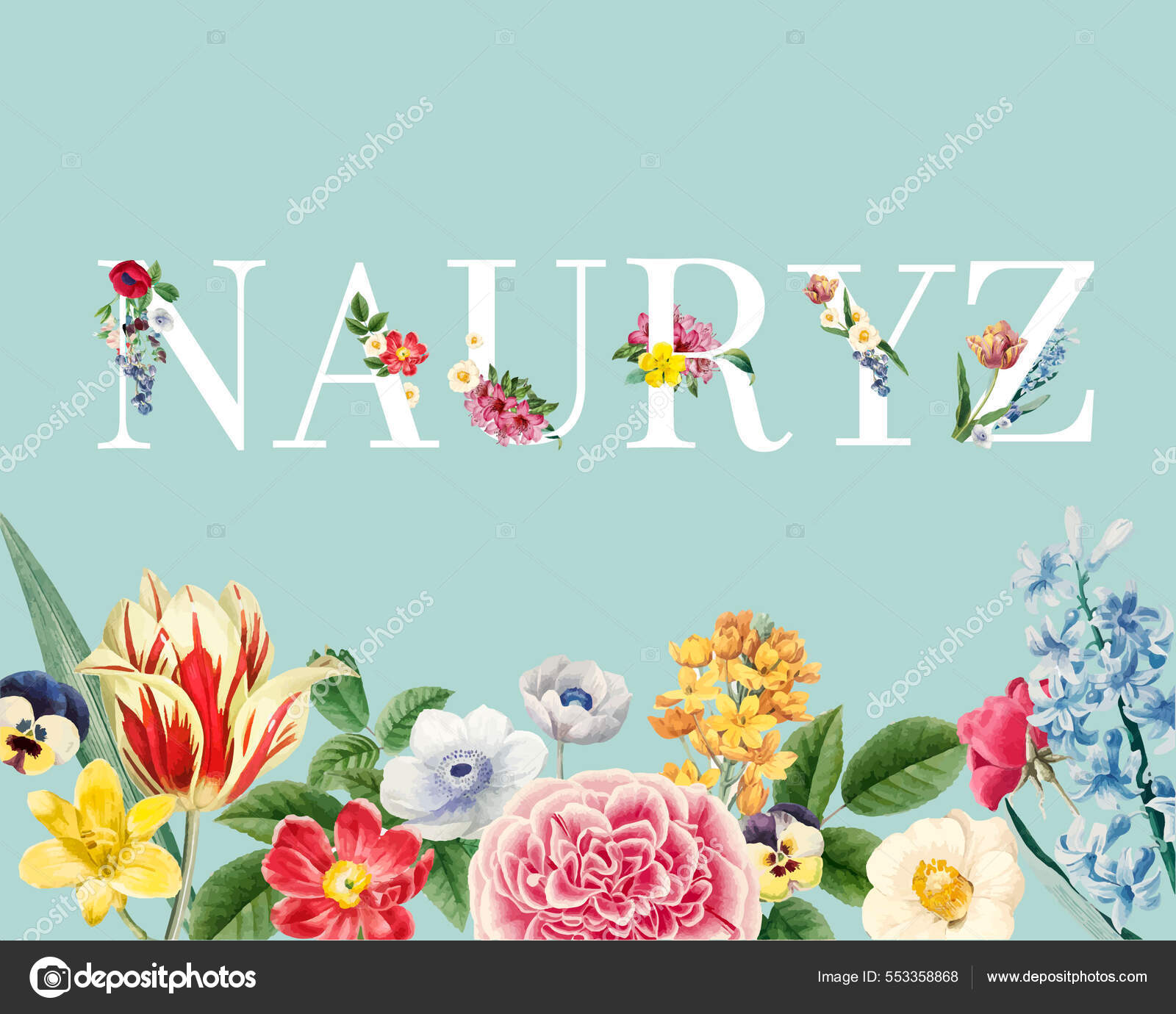 Nauryz 2022 Nauryz Navruz Spring Holiday Holiday Arrival Spring Stock ...