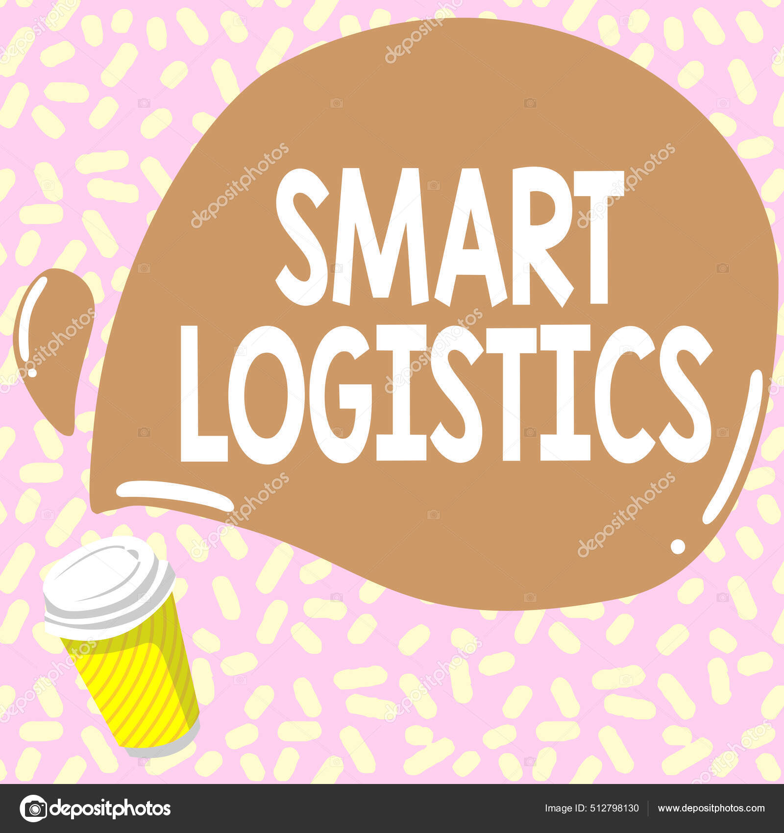 Text sign showing Smart Logistics. Word for integration of intelligent ...