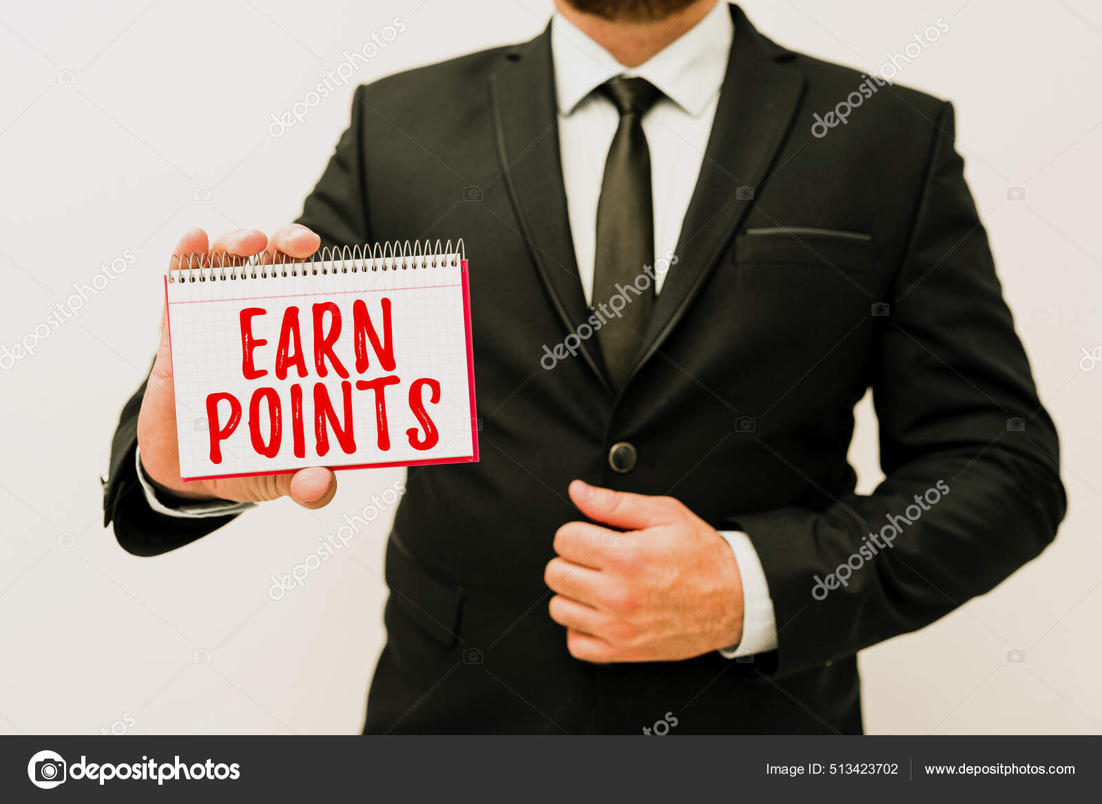 Conceptual caption Earn Points. Word for collecting scores in order ...