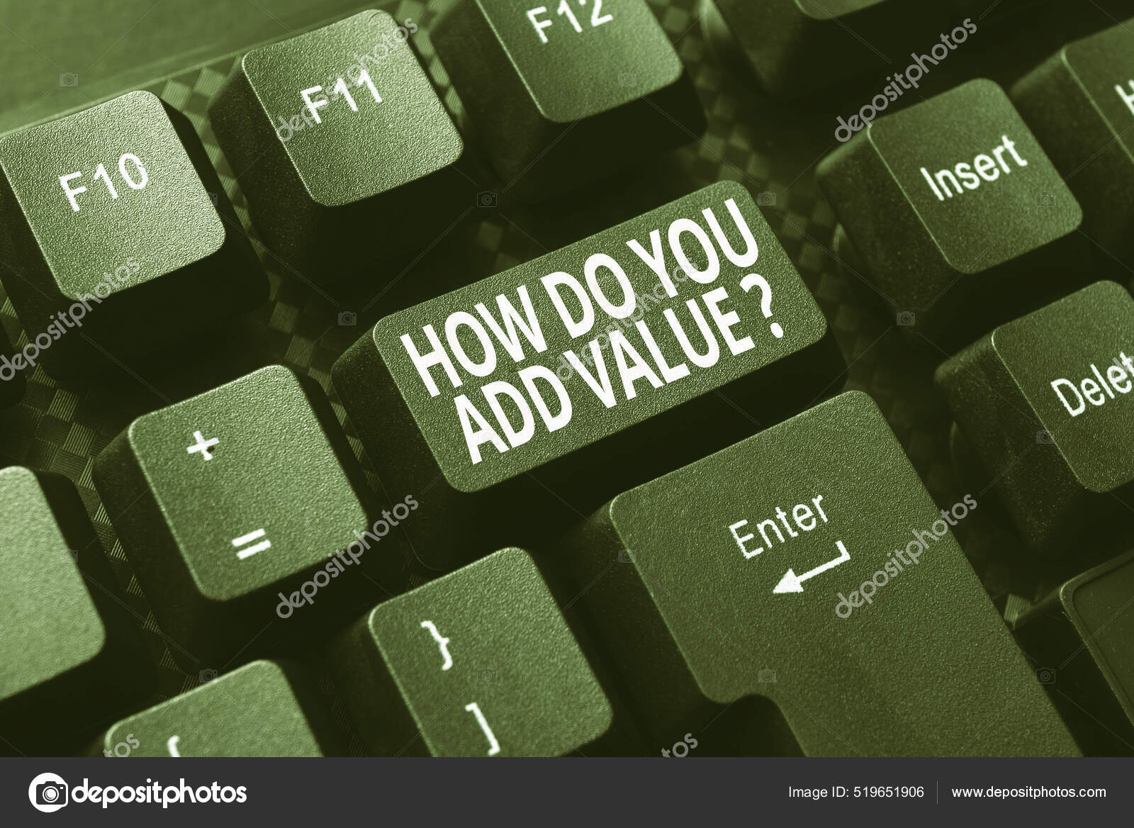 Writing displaying text How Do You Add Value Question. Business idea ...