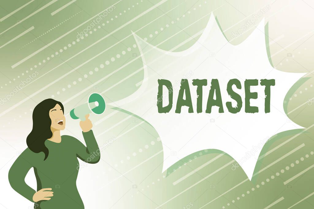 Escribir mostrando el conjunto de datos de texto. Word Escrito en la ...