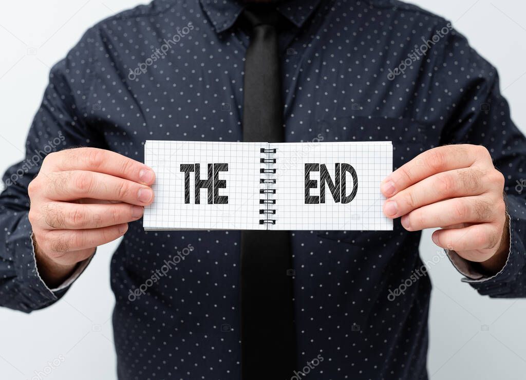 Exhibición conceptual El Fin. Concepto de negocio Parte final de la ...