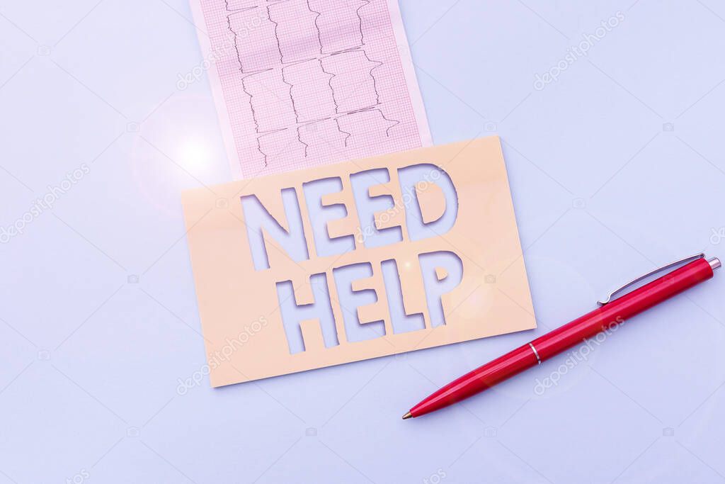 Escribir mostrando texto necesita ayuda. Palabra para cuando alguien ...