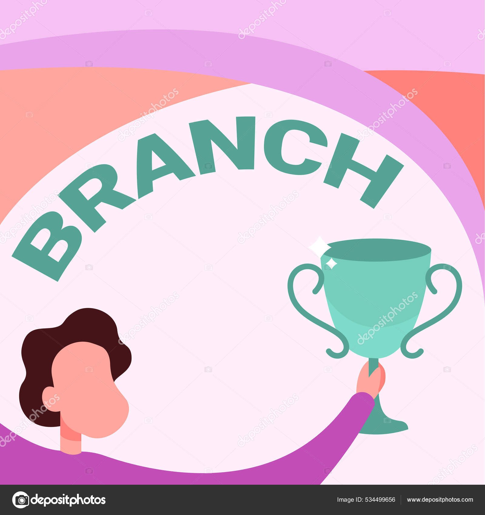 Text caption presenting Branch. Conceptual photo a part of a tree which ...