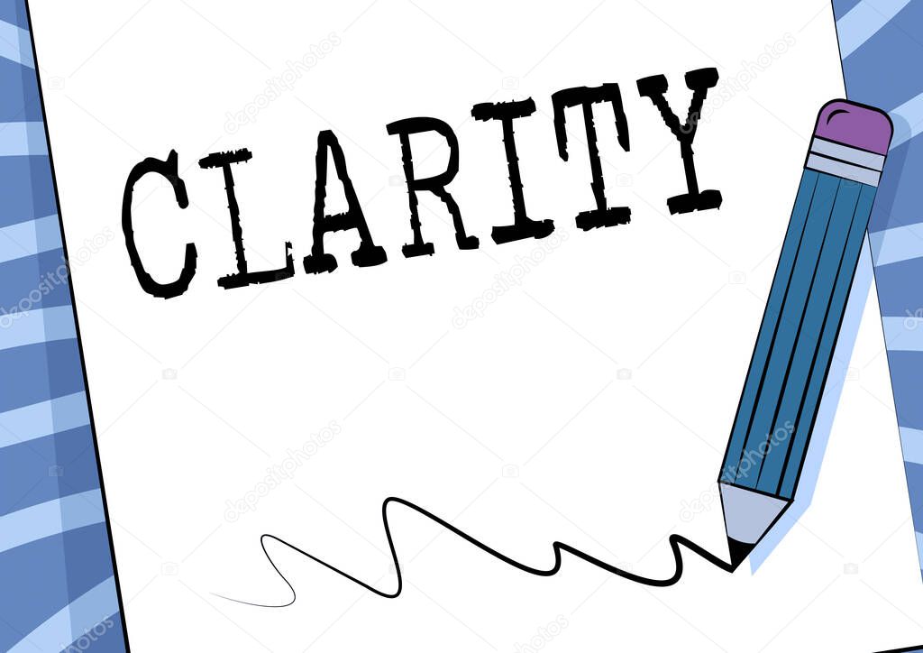 Texto que muestra inspiración Claridad. Palabra escrita en Ser ...