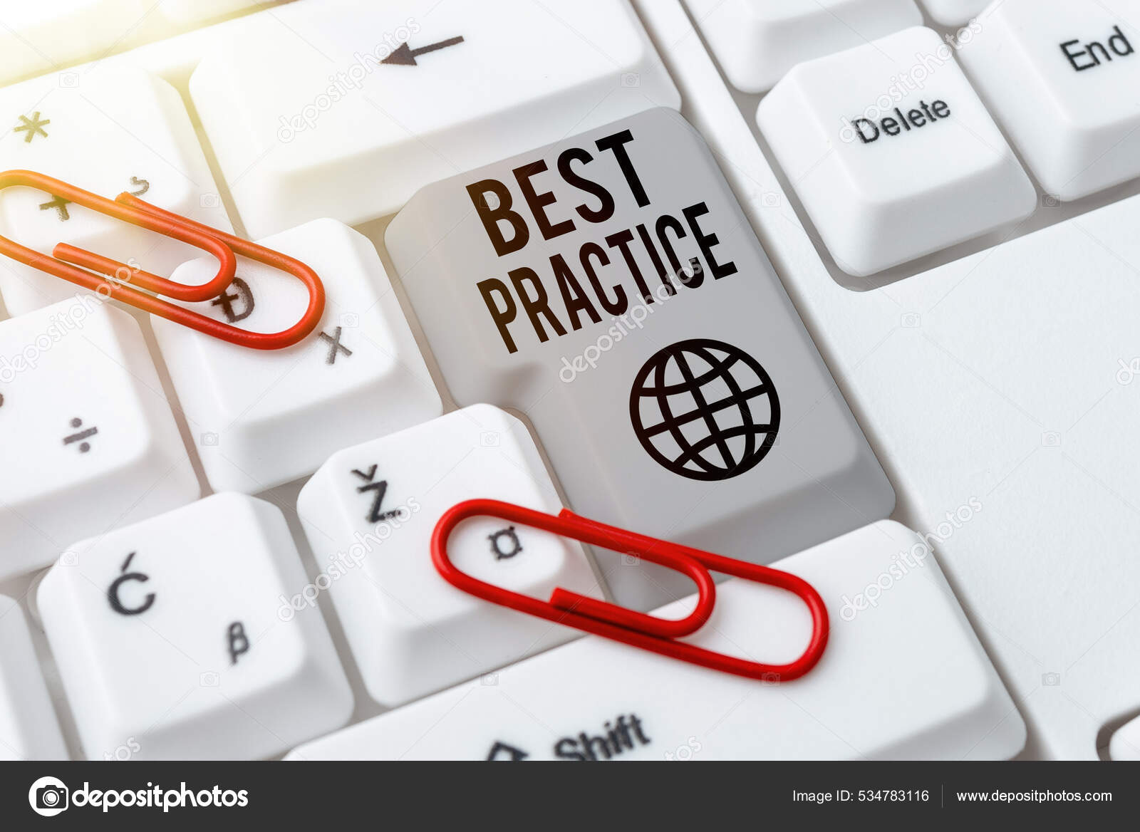 Text showing inspiration Best Practice. Business showcase commercial ...