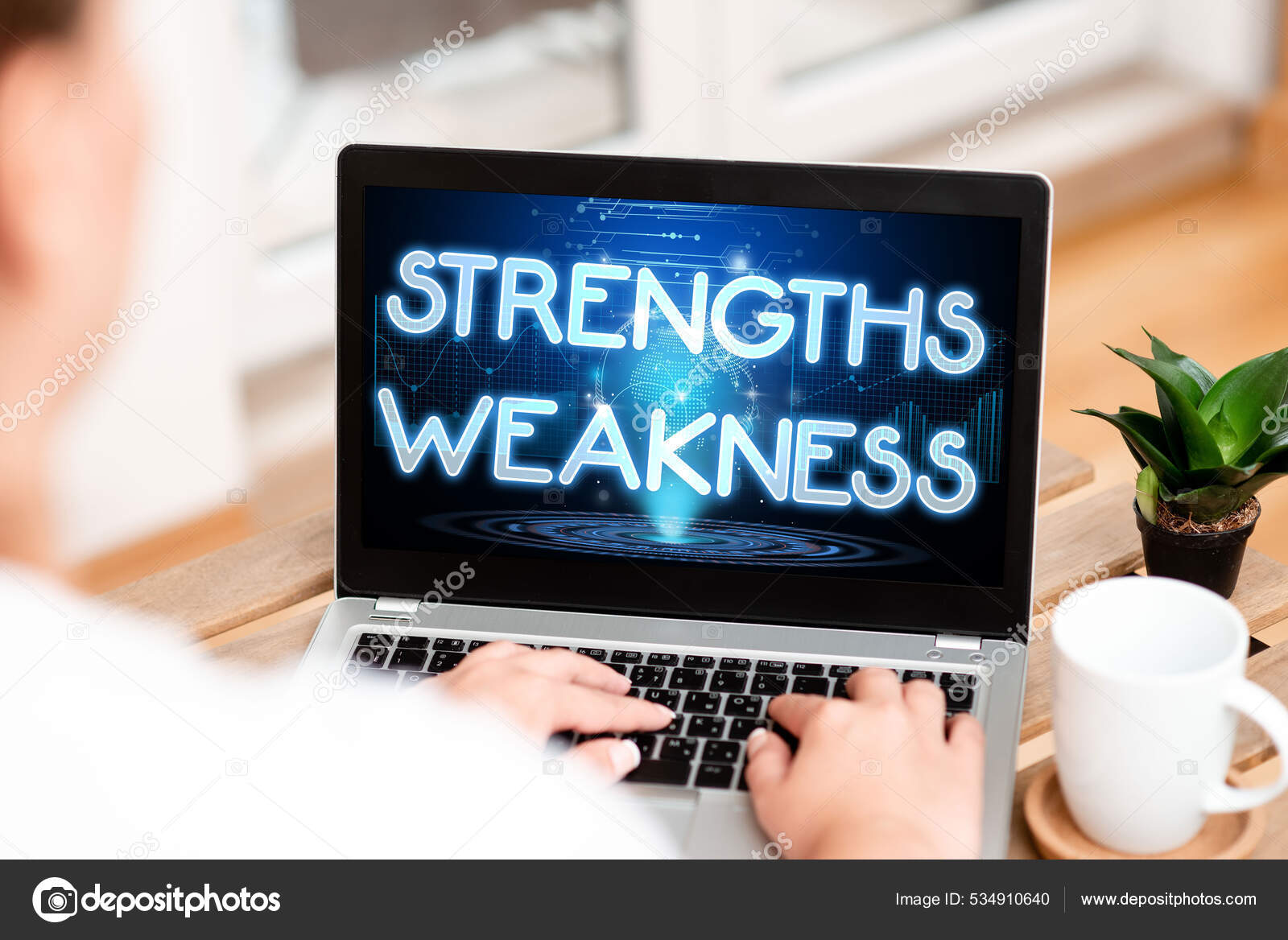 Sign displaying Strengths Weakness. Word for Opportunity and Threat ...