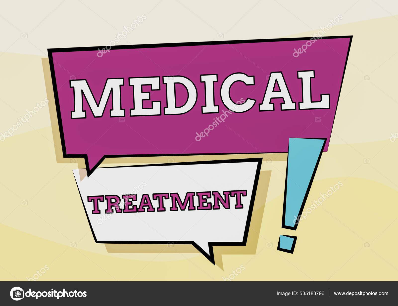 Writing displaying text Medical Treatment. Word for Management and care ...