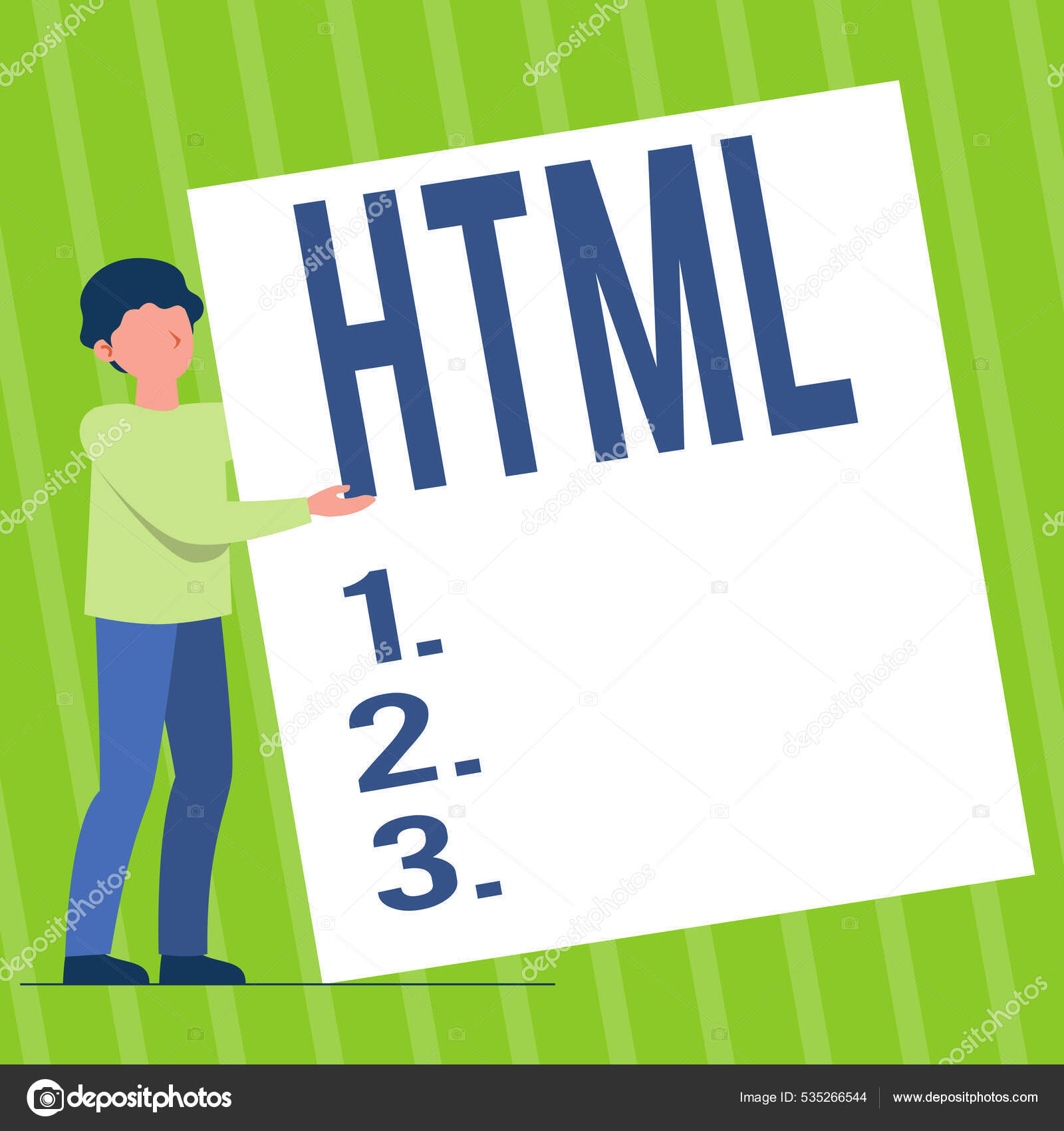 Text caption presenting Html. Conceptual photo the lingua franca for ...