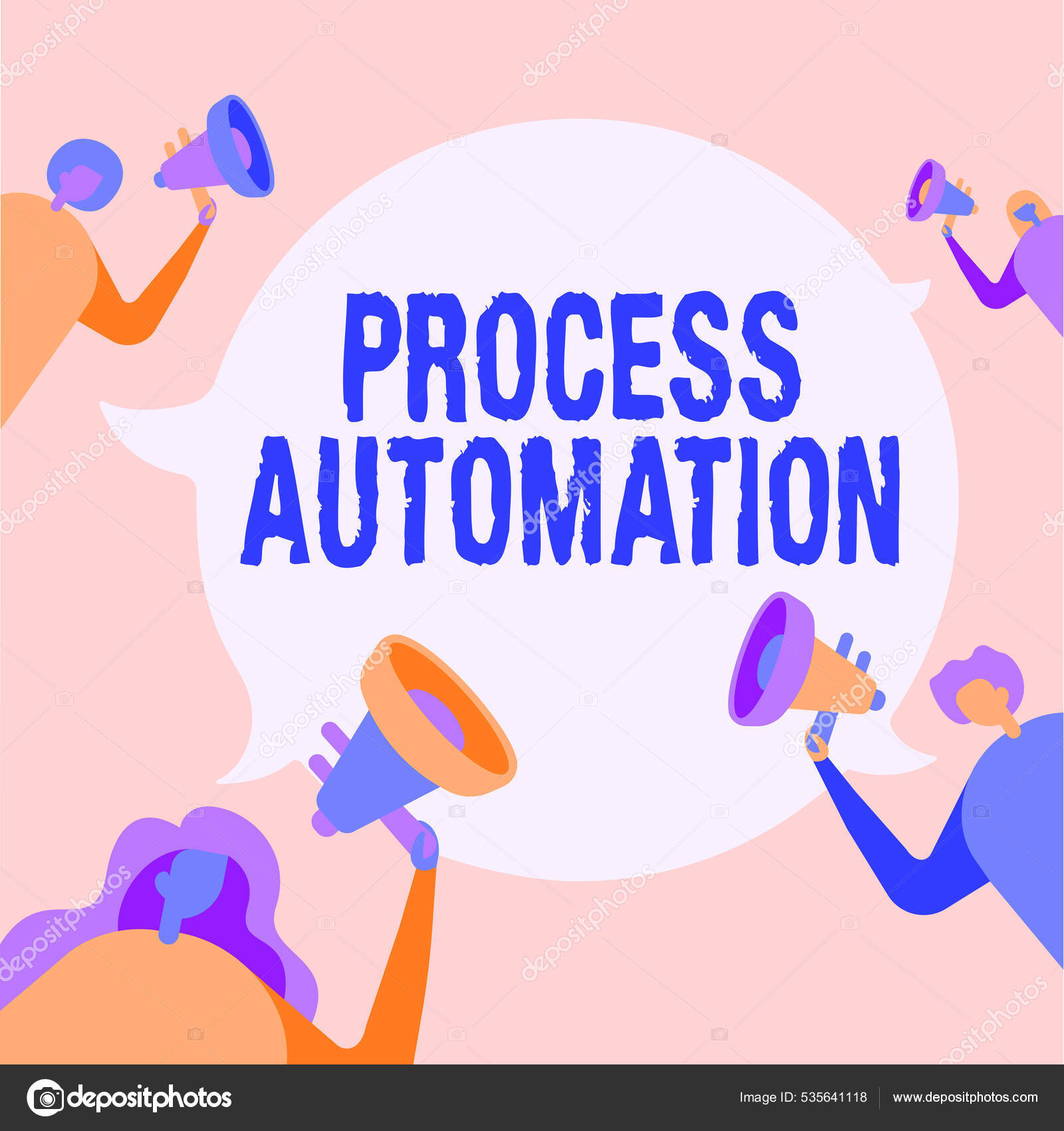 Sign displaying Process Automation. Conceptual photo Transformation ...
