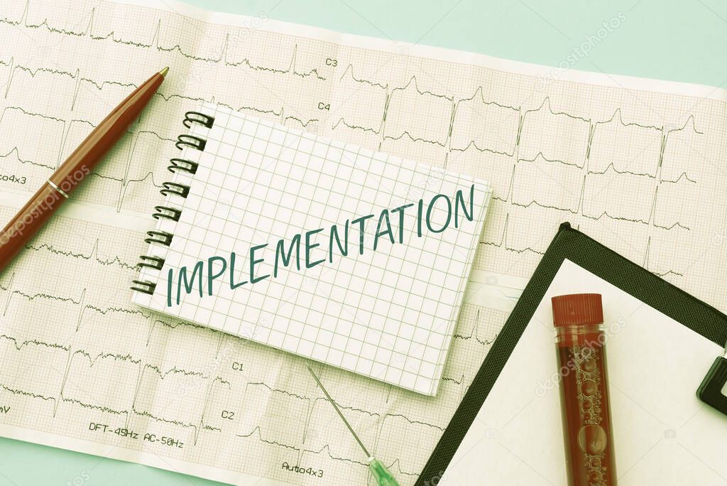 Inspiración mostrando señal Implementación. Concepto significado El ...