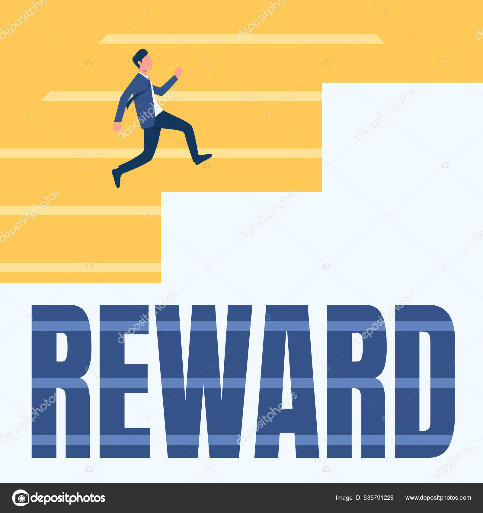 Sign displaying Reward. Business idea Given in recognition of service ...