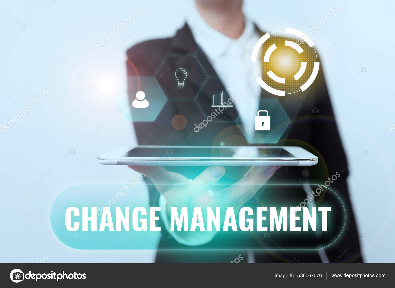 Conceptual caption Change Management. Conceptual photo Replacement of ...