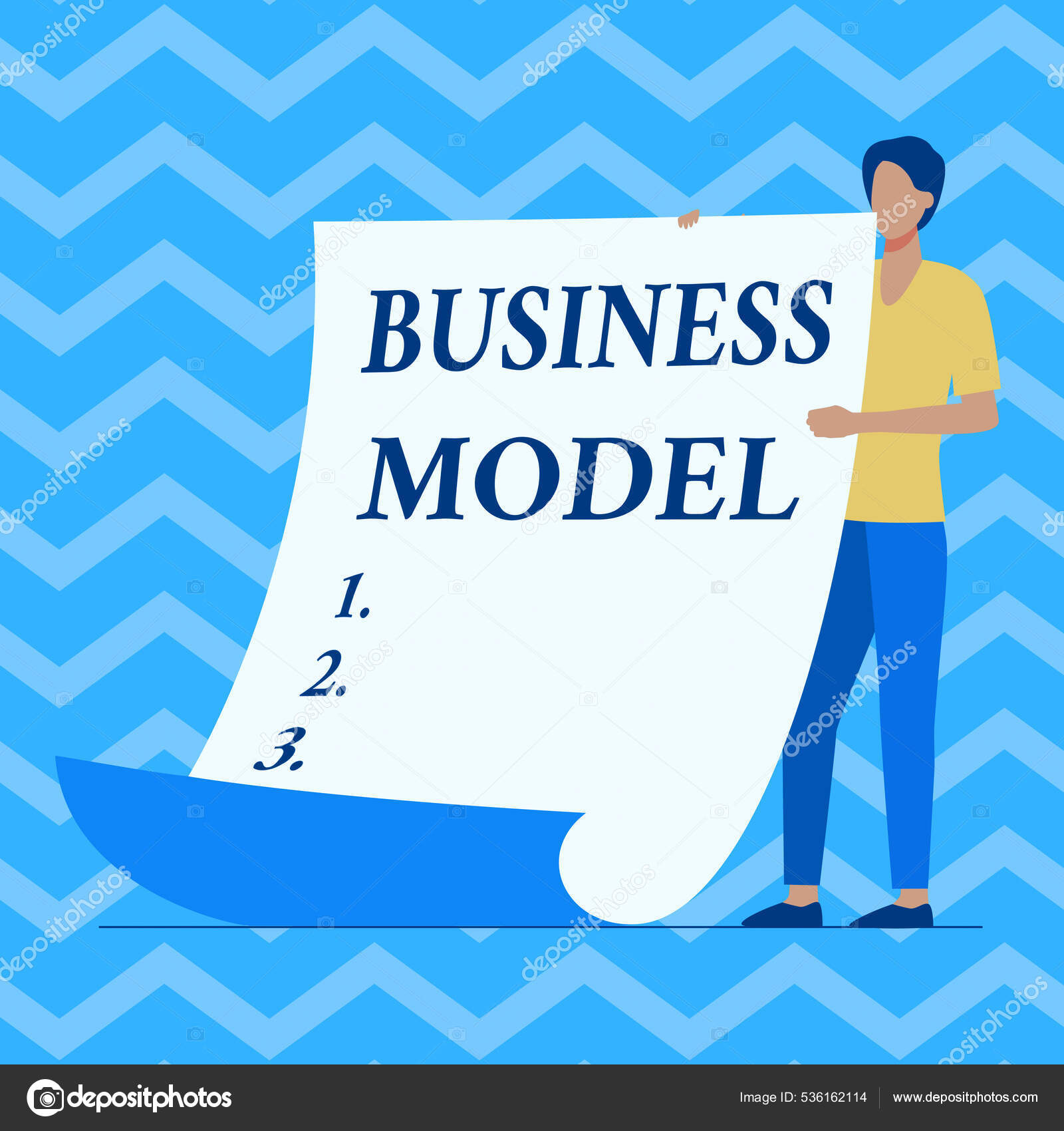 Text sign showing Business Model. Word for model showing how a company ...