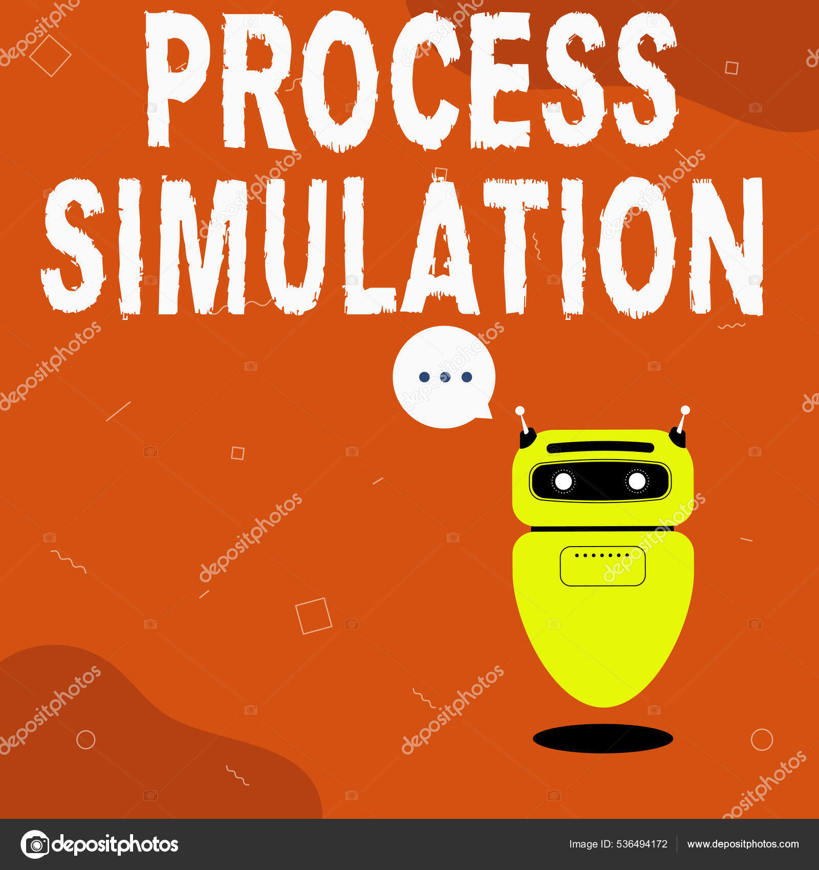 Inspiration showing sign Process Simulation. Concept meaning Technical ...