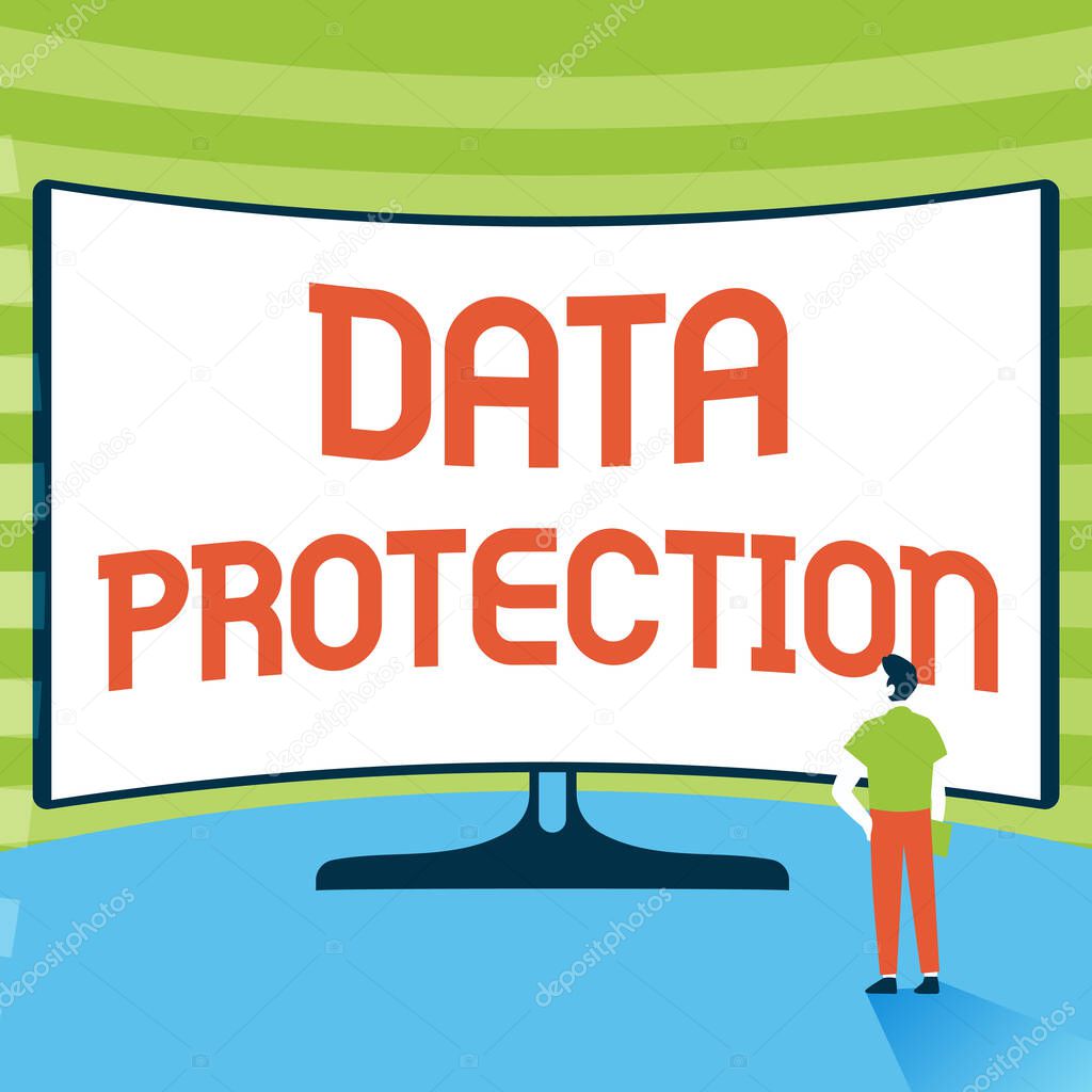 Texto manuscrito Protecci n de datos. Concepto de Internet Proteja las direcciones IP y los ...