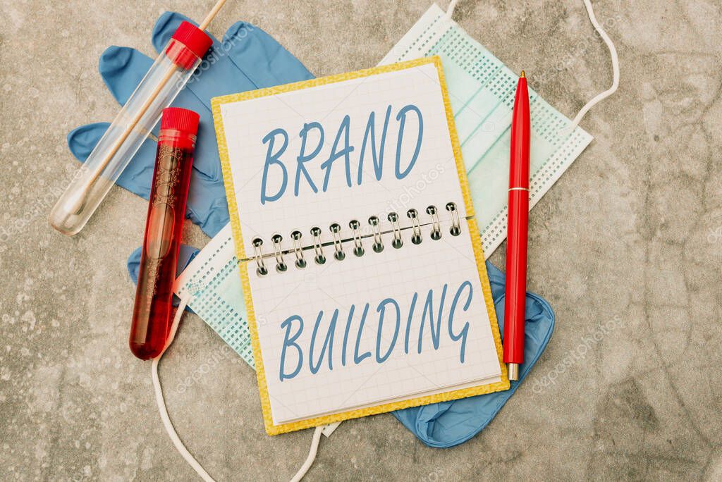 Texto que presenta Brand Building. Concepto significado Generación de ...
