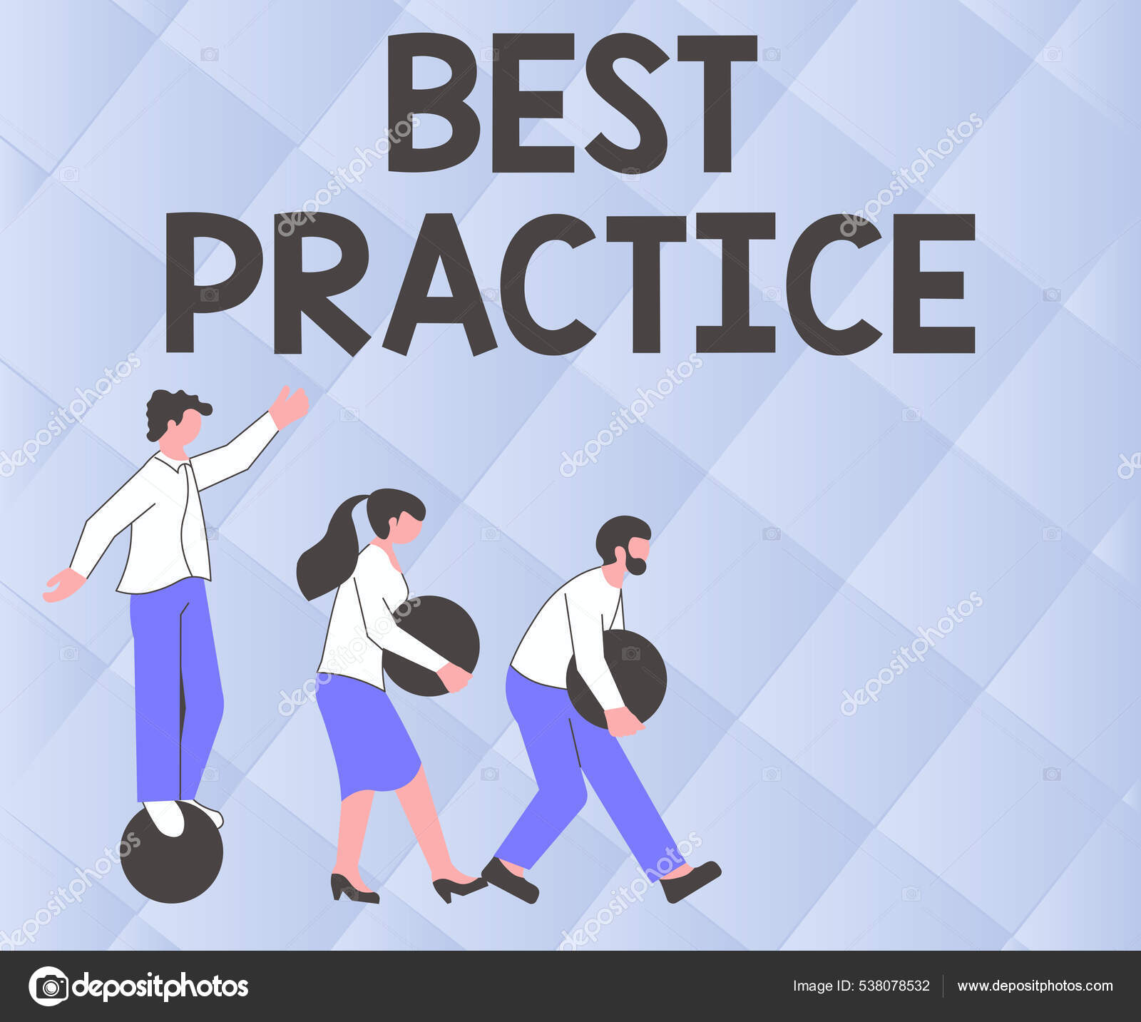 Handwriting text Best Practice. Business concept Method Systematic ...