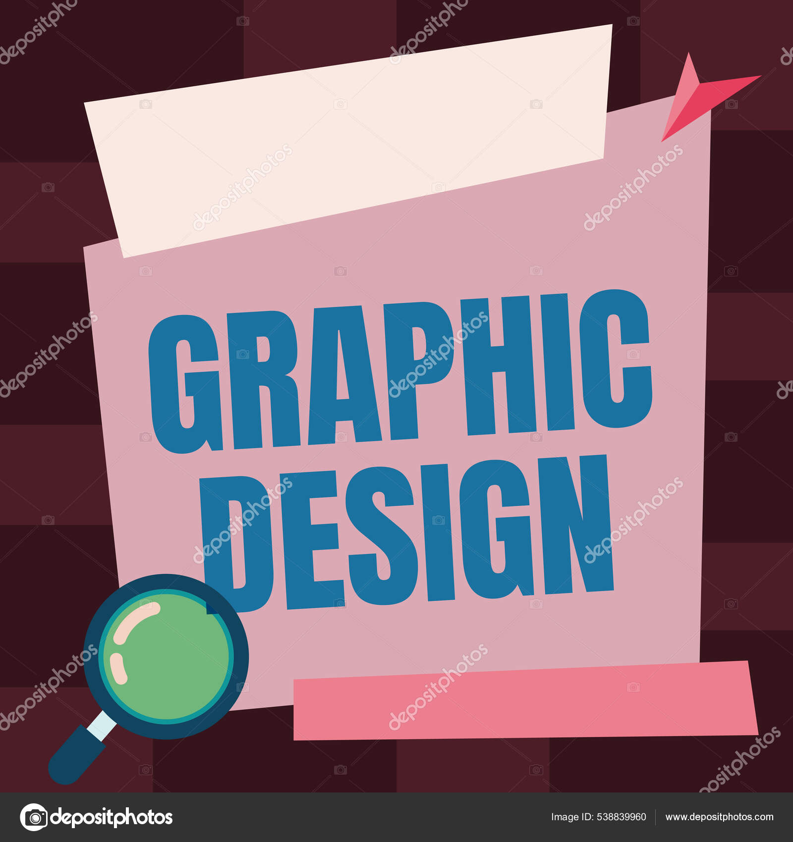 Writing displaying text Graphic Design. Business idea art or skill of combining text and ...