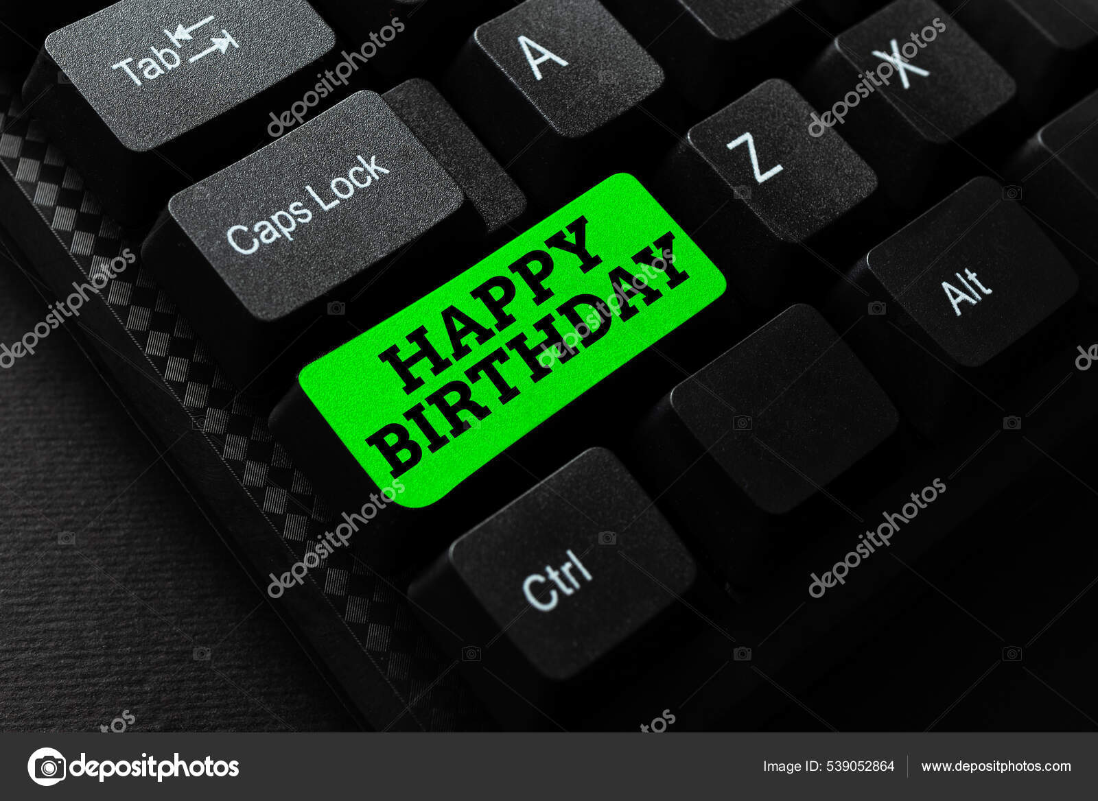 Text sign showing Happy Birthday. Business idea The birth anniversary ...