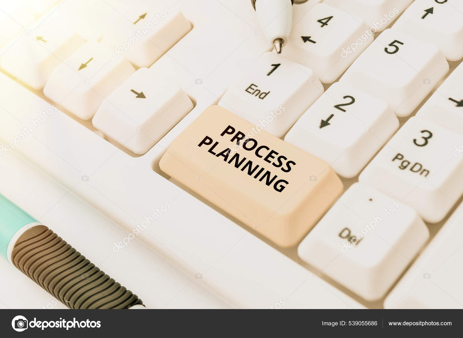 Sign displaying Process Planning. Business concept the development of ...