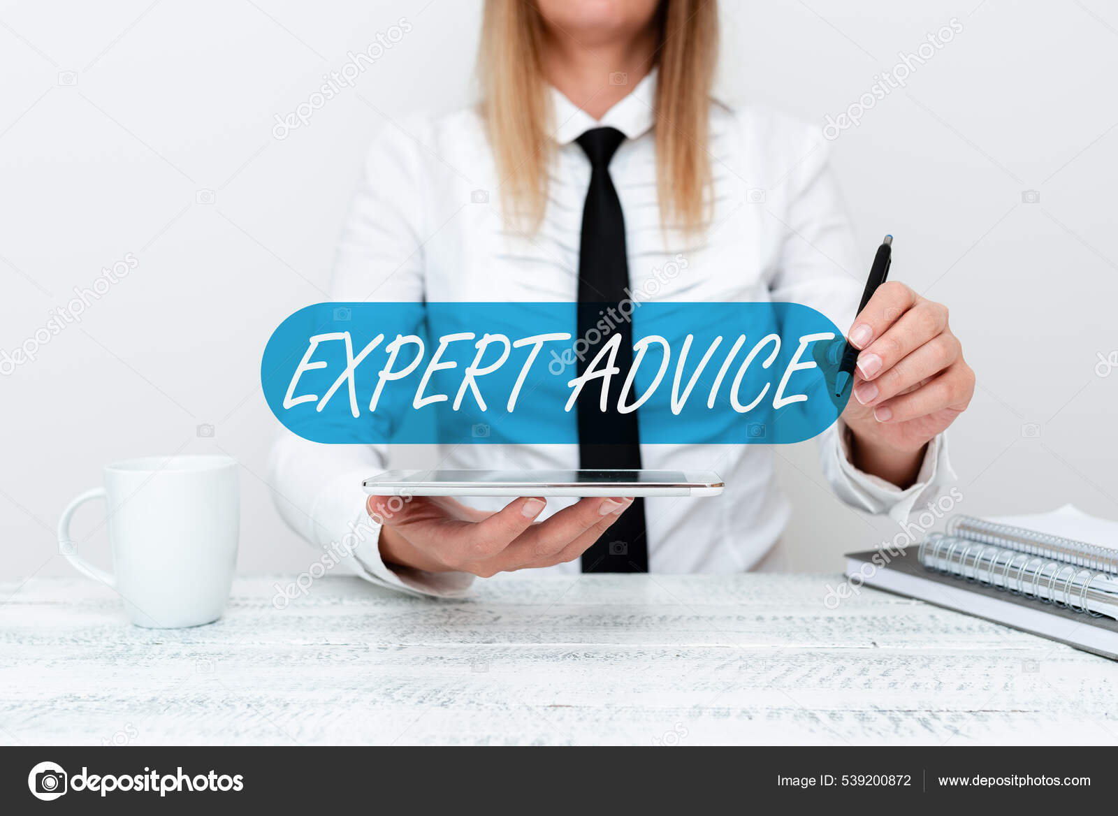 Writing displaying text Expert Advice. Business concept Sage Good Word ...