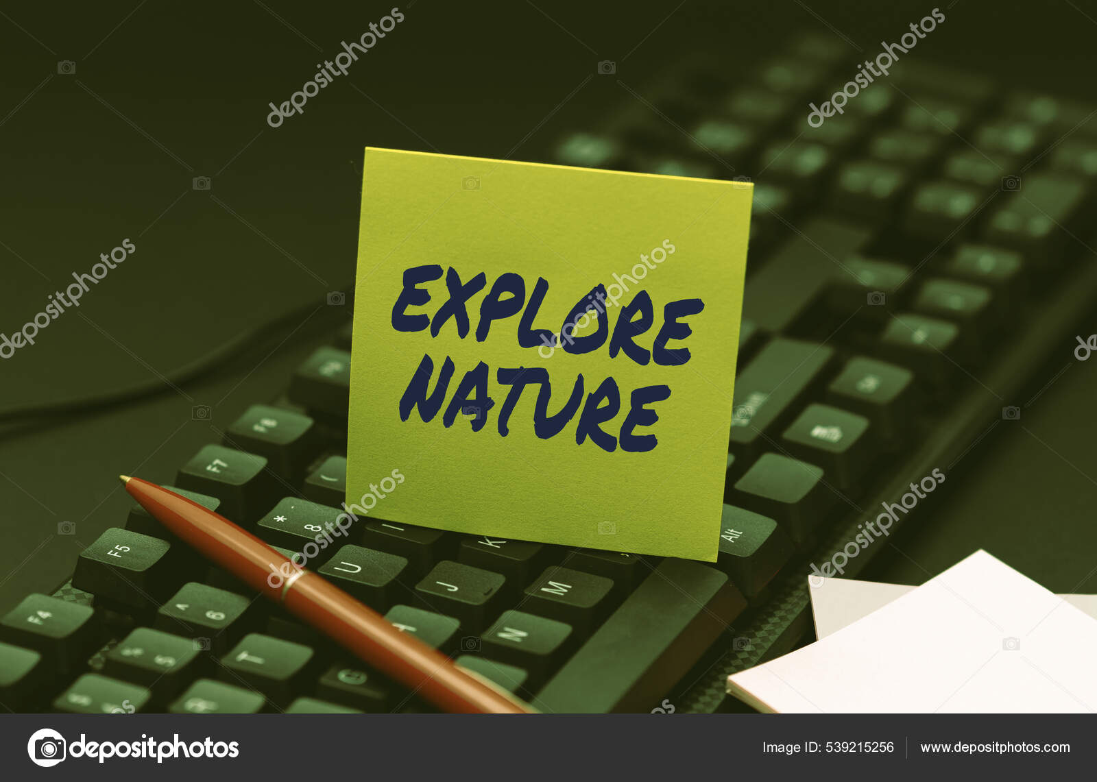 Text caption presenting Explore Nature. Conceptual photo Discovering ...