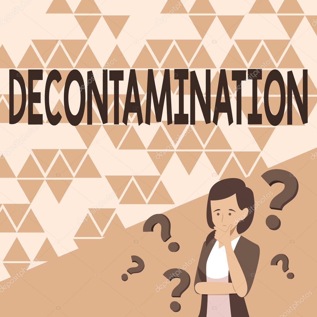 Visualización conceptual Descontaminación. Enfoque empresarial ...