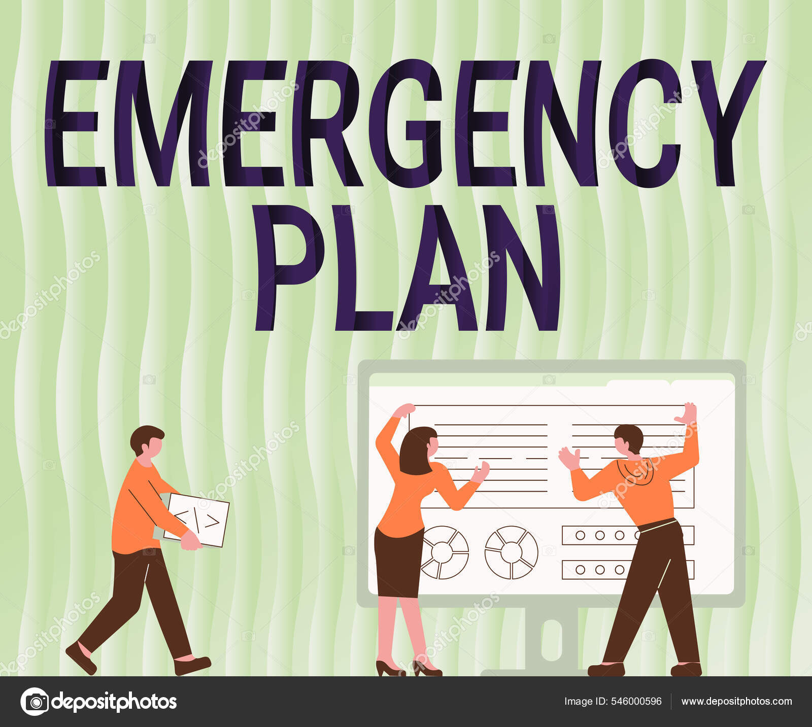 Inspiration showing sign Emergency Plan. Concept meaning Procedures for ...
