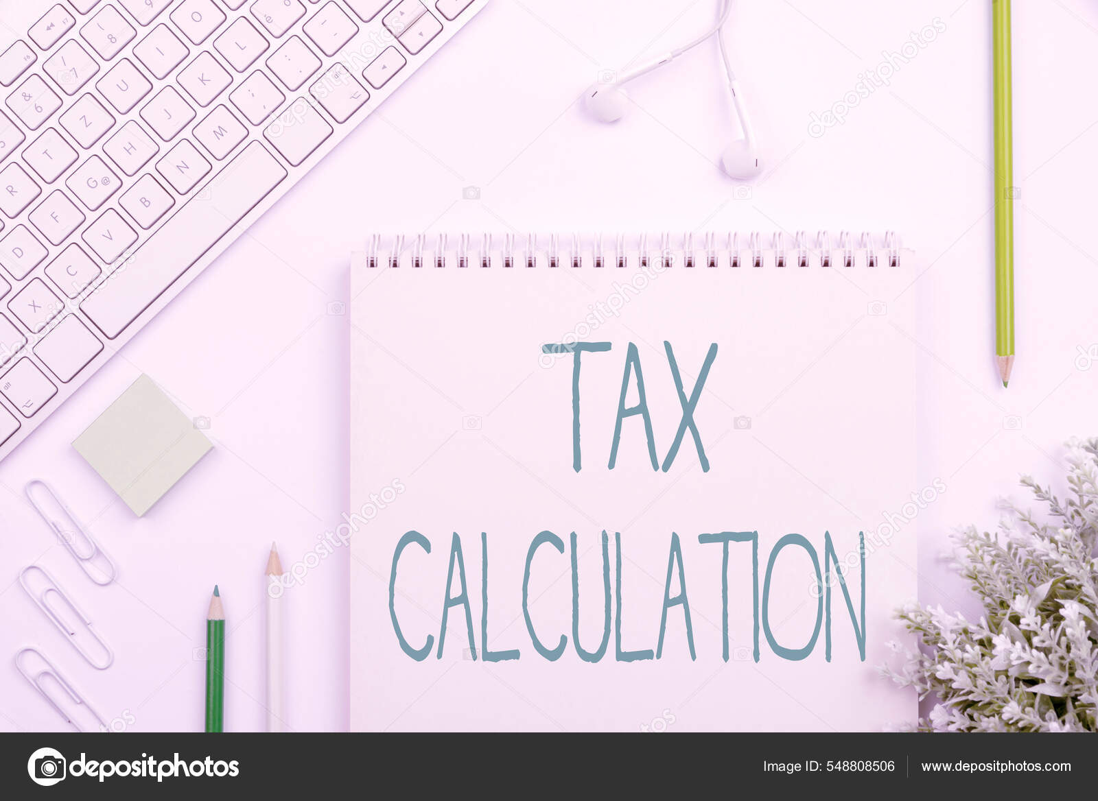 Conceptual display Tax Calculation. Internet Concept an assessment of ...