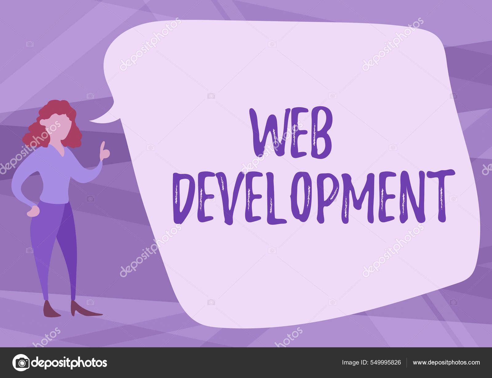 Inspiration showing sign Web Development. Business overview Web ...