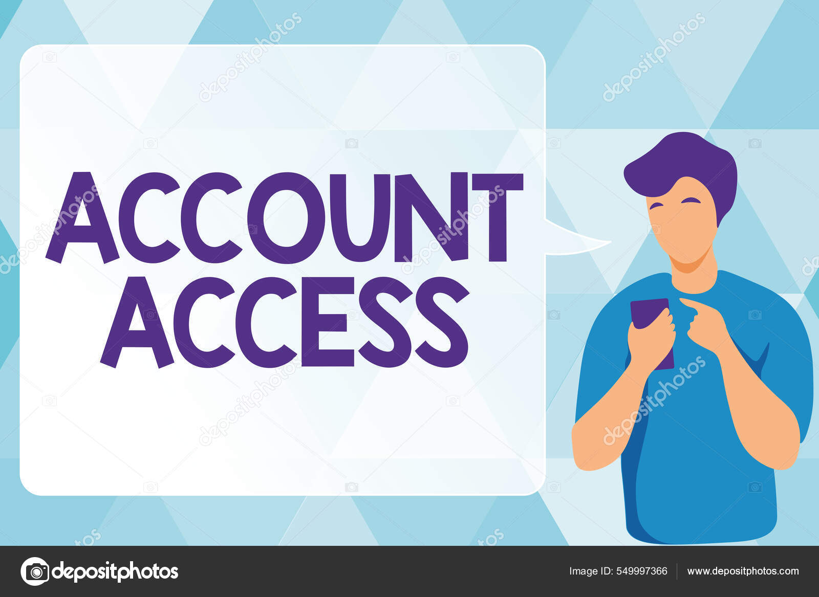 Text caption presenting Account Access. Word for having permission to ... Text caption presenting Account Access. Word for having permission to ...