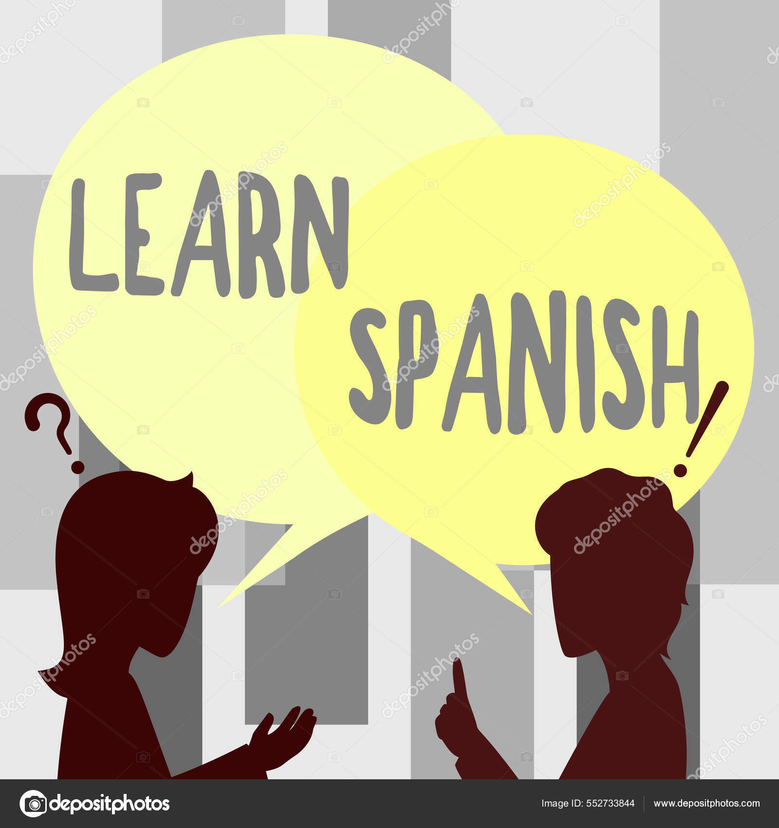 Speaking Spanish Clipart