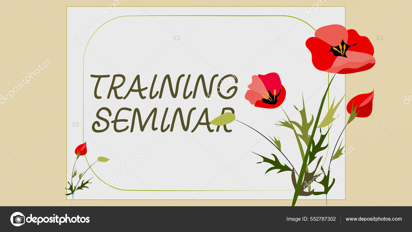 Text showing inspiration Training Seminar. Business approach Academic ...