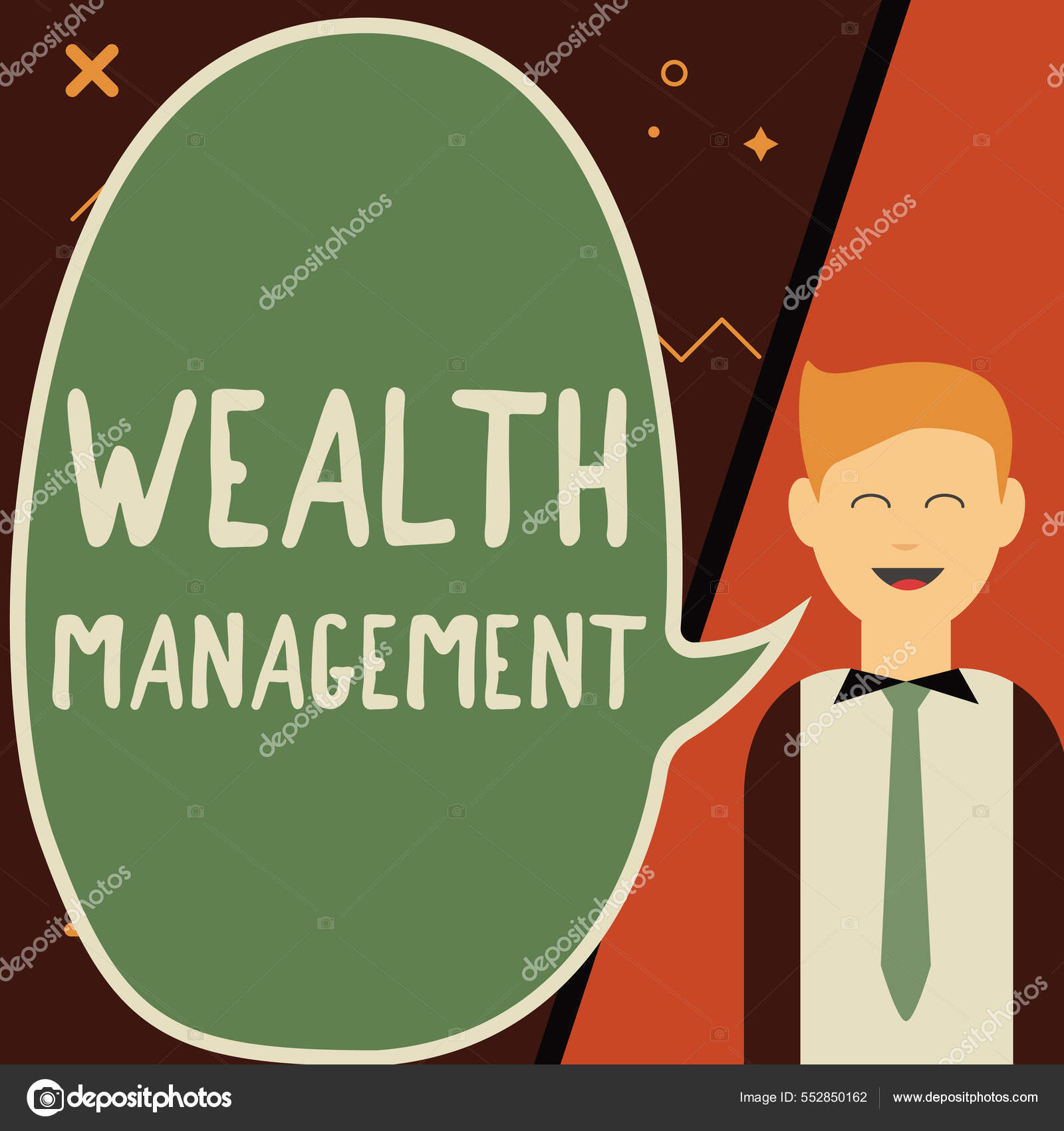 Text caption presenting Wealth Management. Business overview Wealth ...