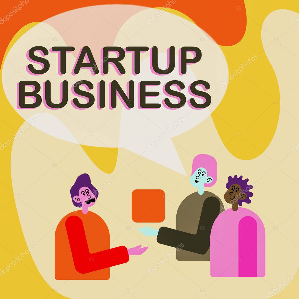 Inspiración mostrando signo Start Up Business. Concepto que significa ...