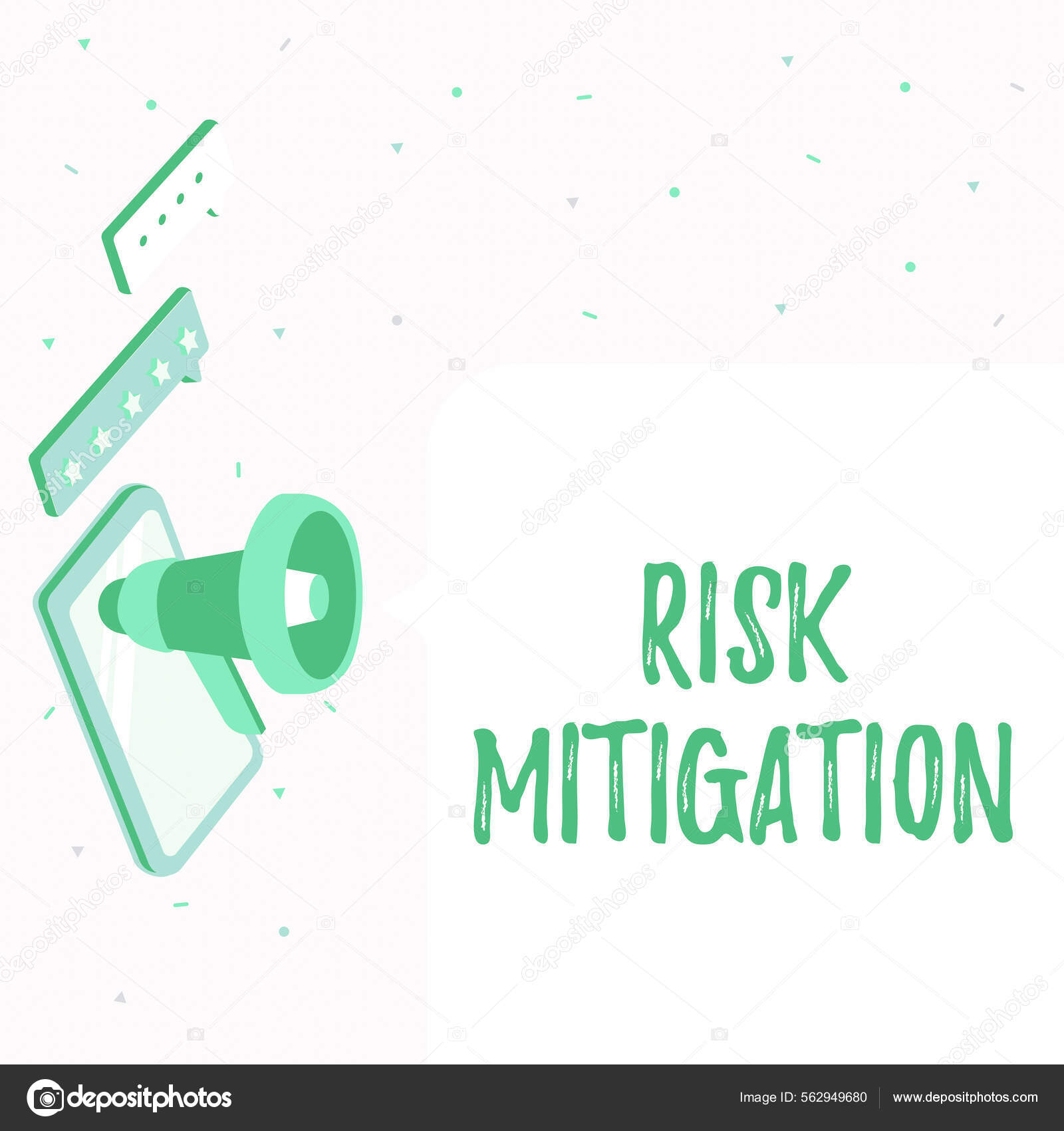 Inspiration showing sign Risk Mitigation. Conceptual photo strategy to ...