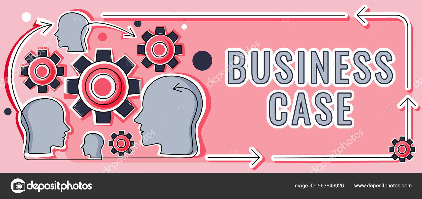 Leyenda conceptual Caso de negocios. Palabra para Proposición ...