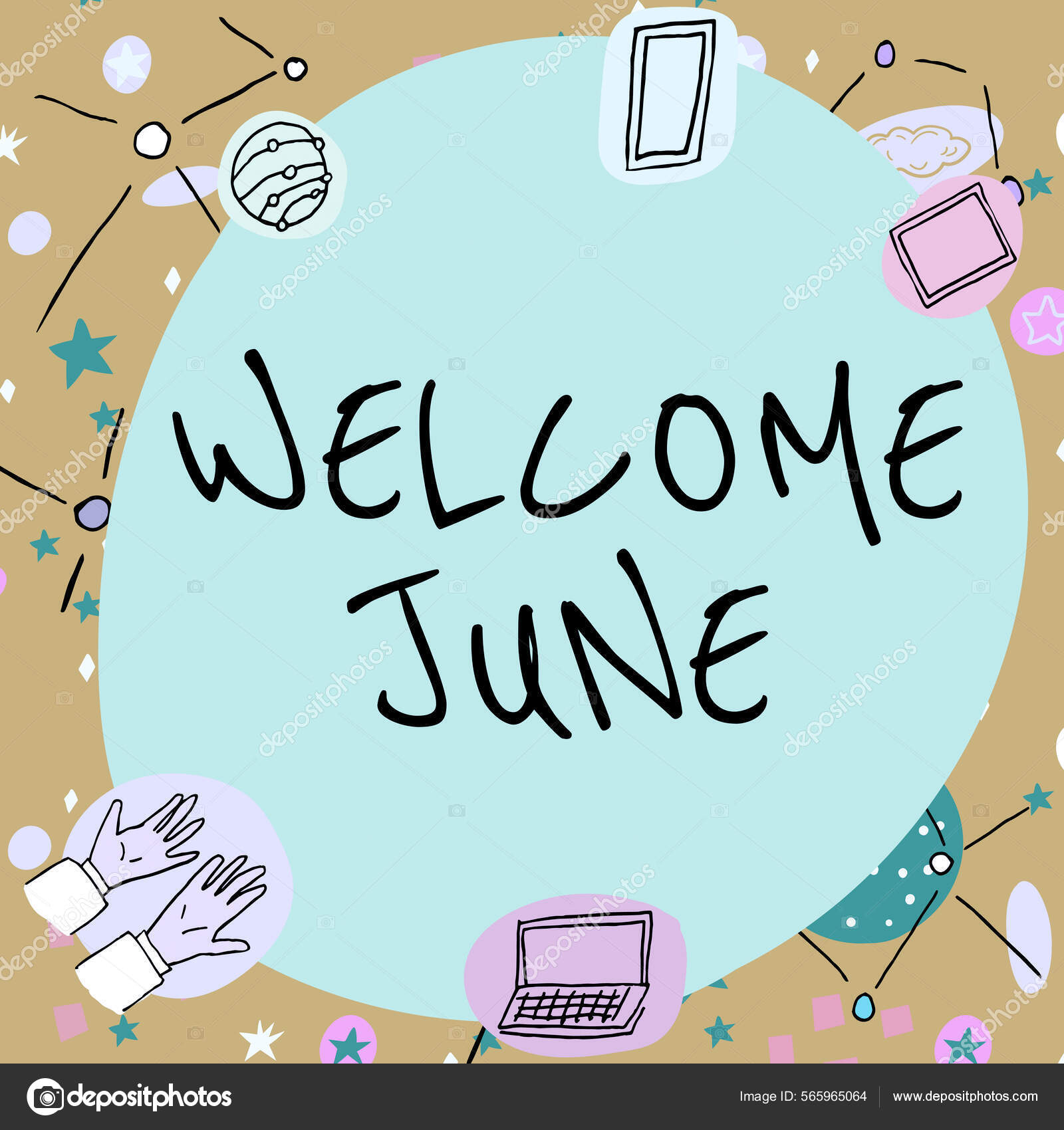 Month Of June Symbols