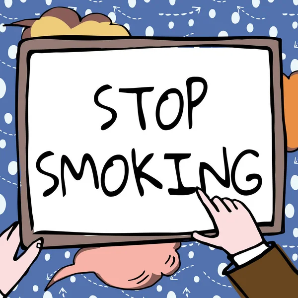 Stop smoking cartoon Stock Photos, Royalty Free Stop smoking cartoon ...