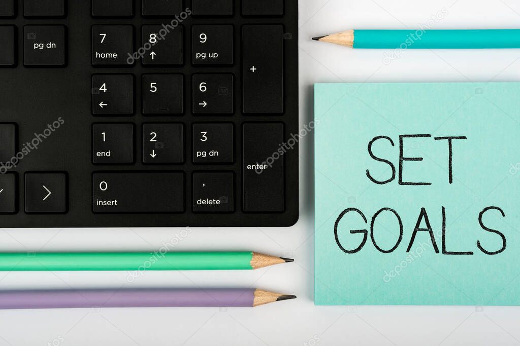 Indicación conceptual Establecer metas, Enfoque de negocio Definir o ...