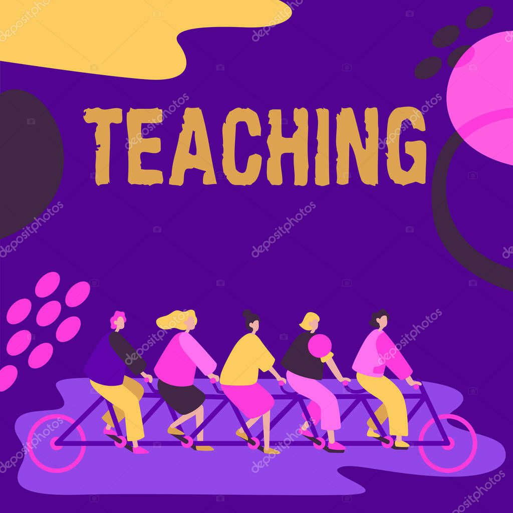 Texto presentando Enseñanza, Enfoque empresarial Acto de dar ...