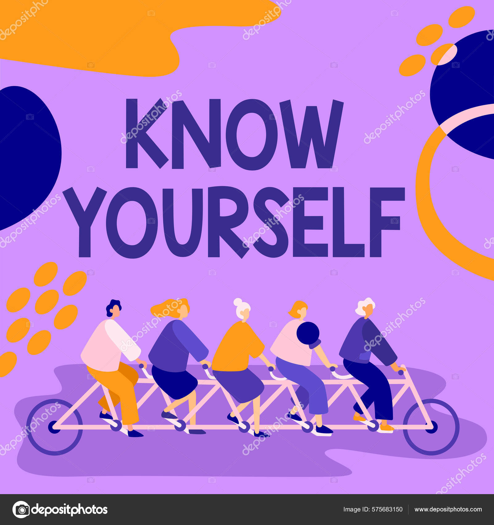 Hand Writing Sign Know Yourself Business Idea Find You Understanding ...