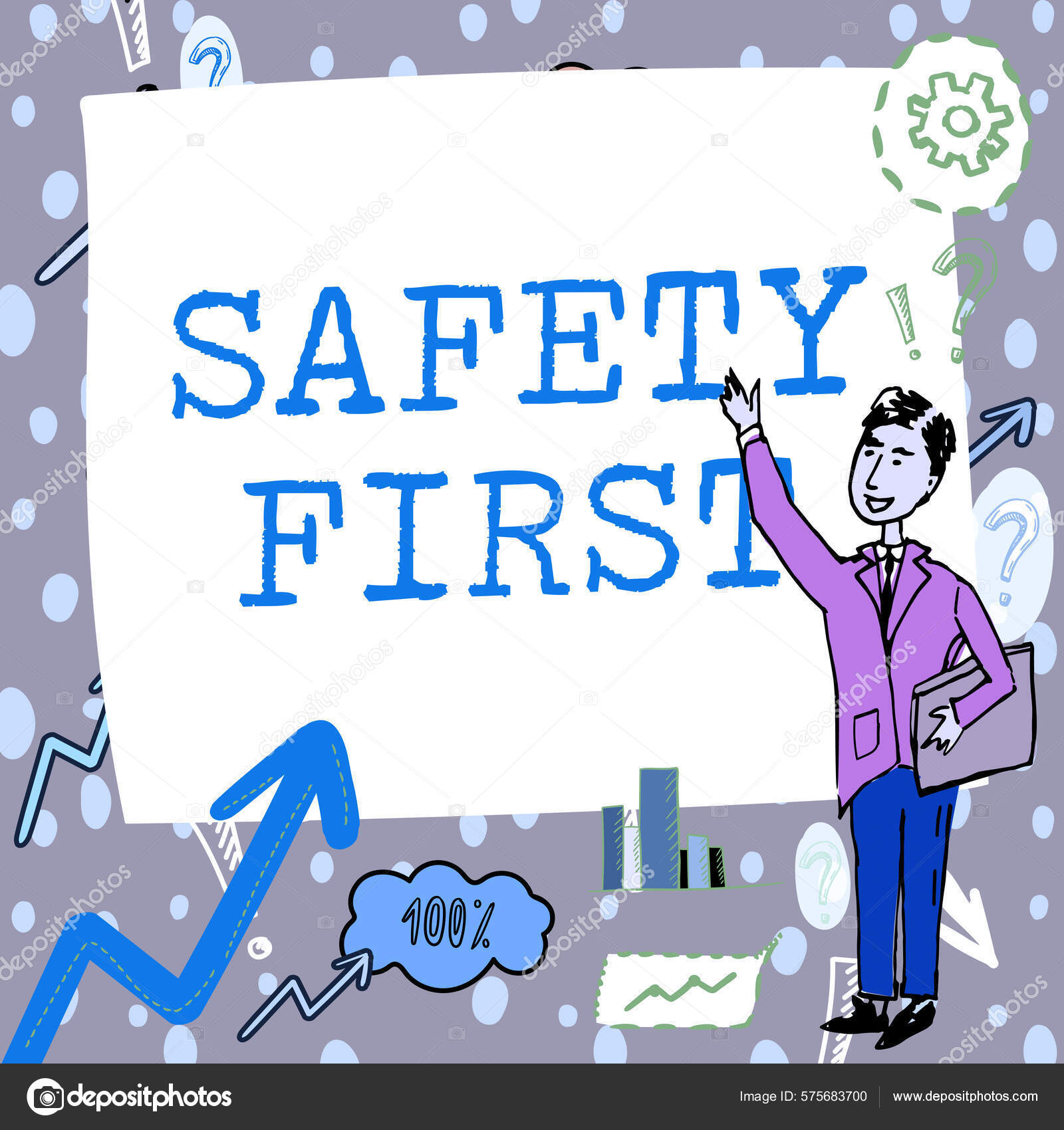 Conceptual Caption Safety First Business Approach Avoid Any Unnecessary ...