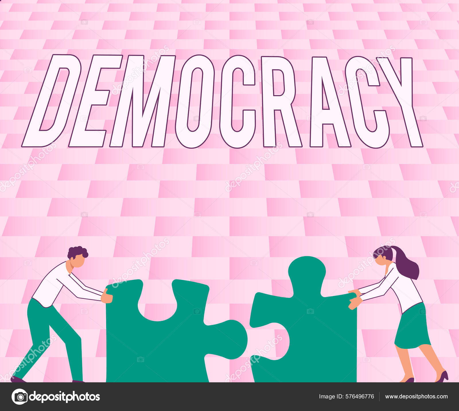 Handwriting Text Democracy Concept Meaning Freedom Showing Express ...