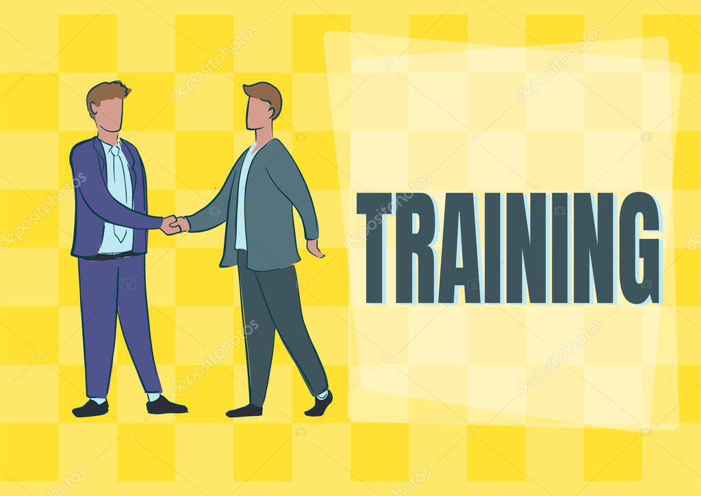 Letrero mostrando Formación, Palabra Escrito en Una actividad se ...