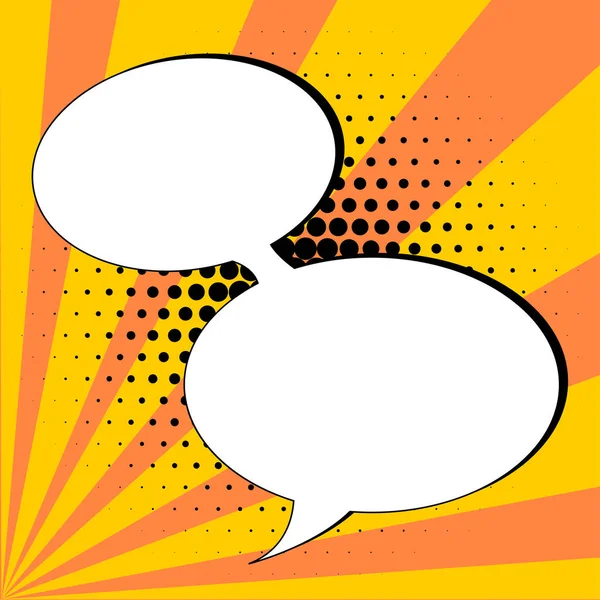 Design Drawing Some Comic Frames Background Speech Bubbles Stock Vector ...