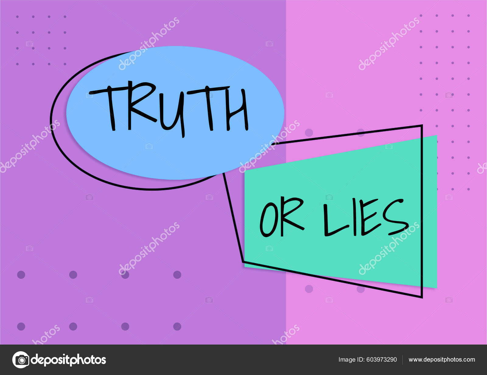 Conceptual Display Truth Lies Word Decide Fact Telling Lie Doubt ... Conceptual Display Truth Lies Word Decide Fact Telling Lie Doubt ...